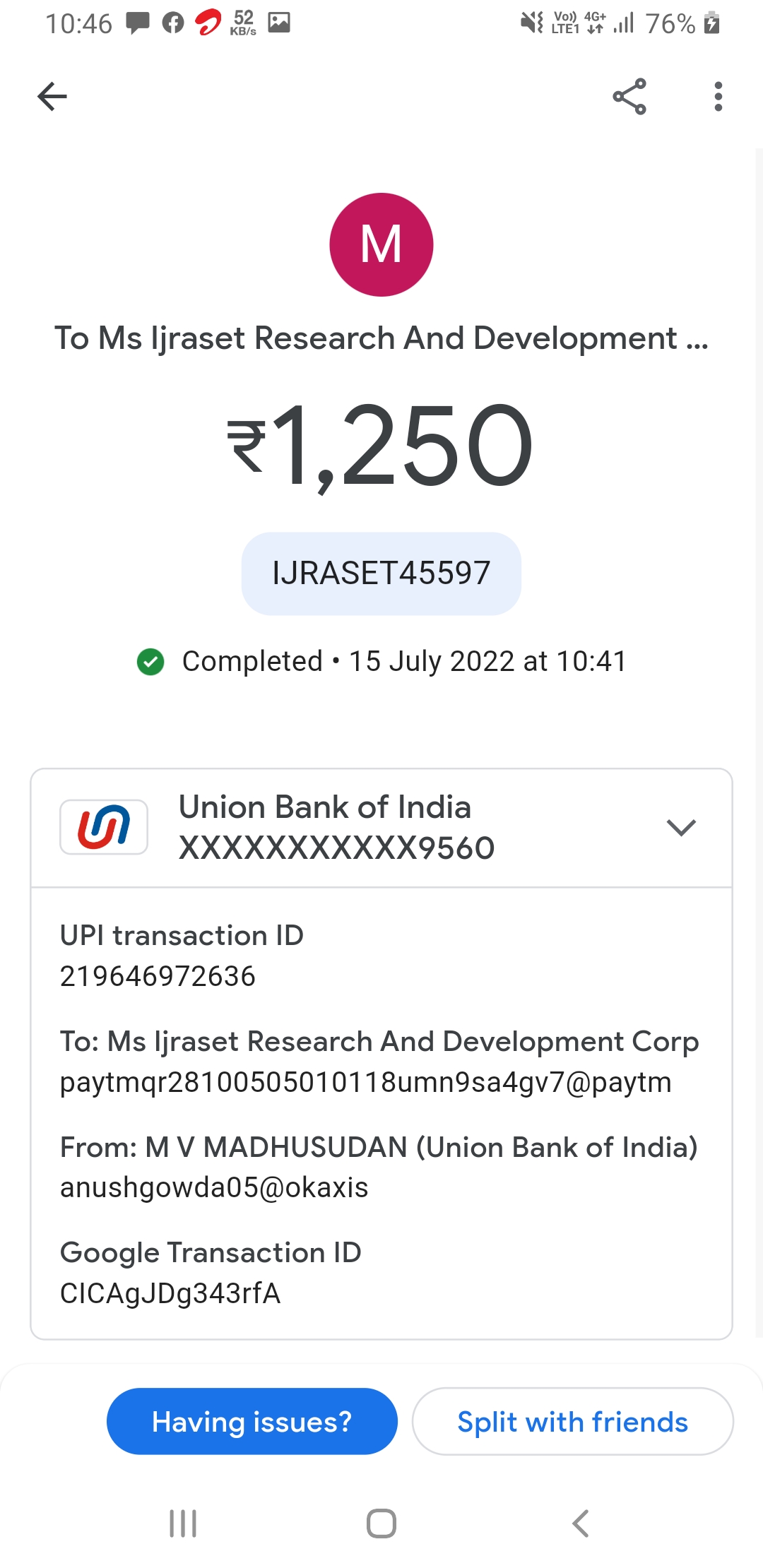 Detection Of Diabetic Retinopathy Using Deep Learning